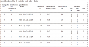 vSphere 7 with Multi-Instance GPUs (MIG) on the NVIDIA A100 for Machine ...
